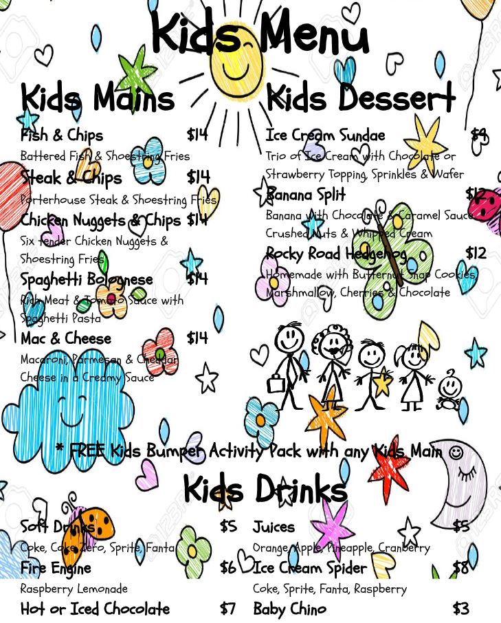 the Mill Menu - the Mill & Charlie's Bar